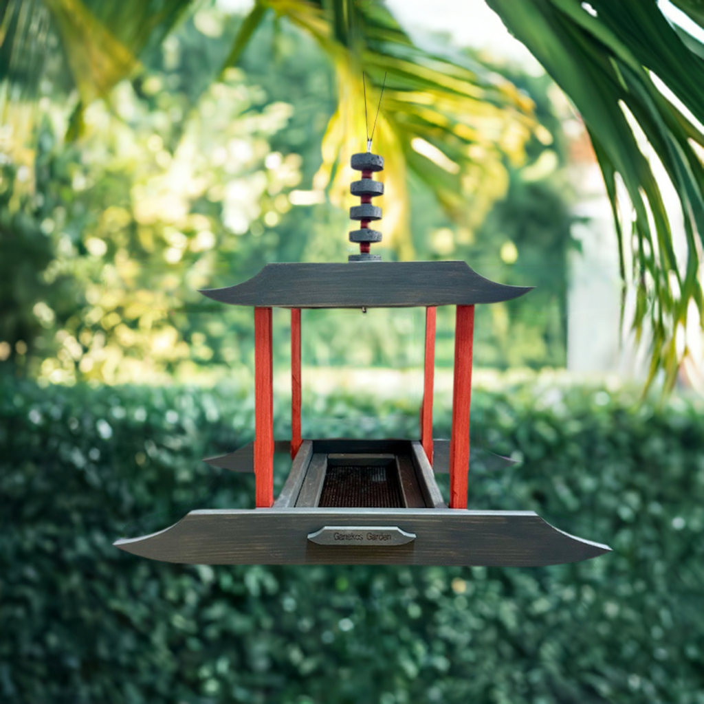 Tall Seiiki Bird Feeder – Ganeko's Garden & Woodworks