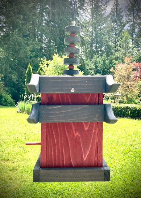 Jinja Asian Style Bird House – Ganeko's Garden & Woodworks