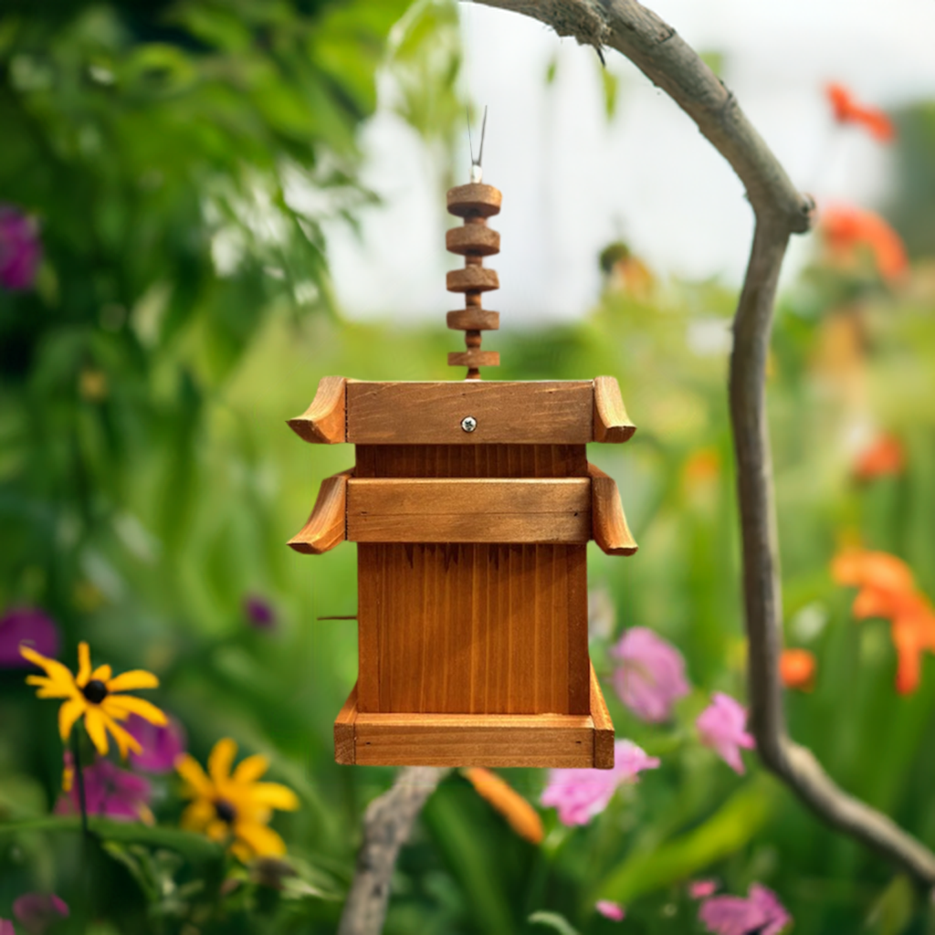 Jinja Asian Style Bird House – Ganeko's Garden & Woodworks